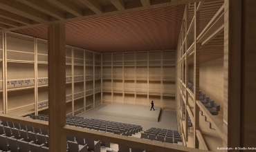 Demountable auditorium building system :: Holz-Ingenieure und ...