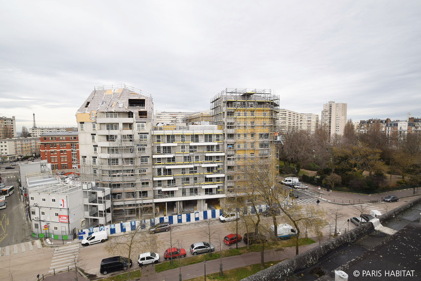 Logements sociaux et crèche, Paris (XV) :: Concepteur-constructeur bois