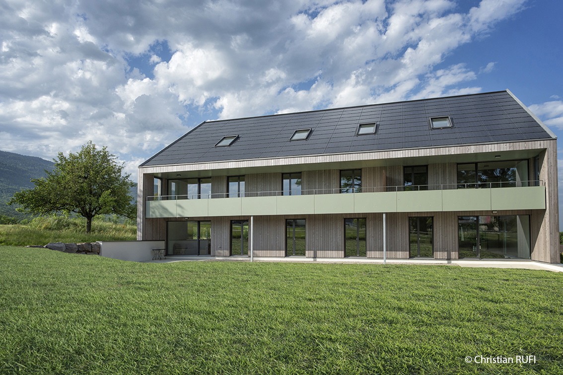 Residential buildings, La Rippe (Switzerland) :: Wood engineers and ...